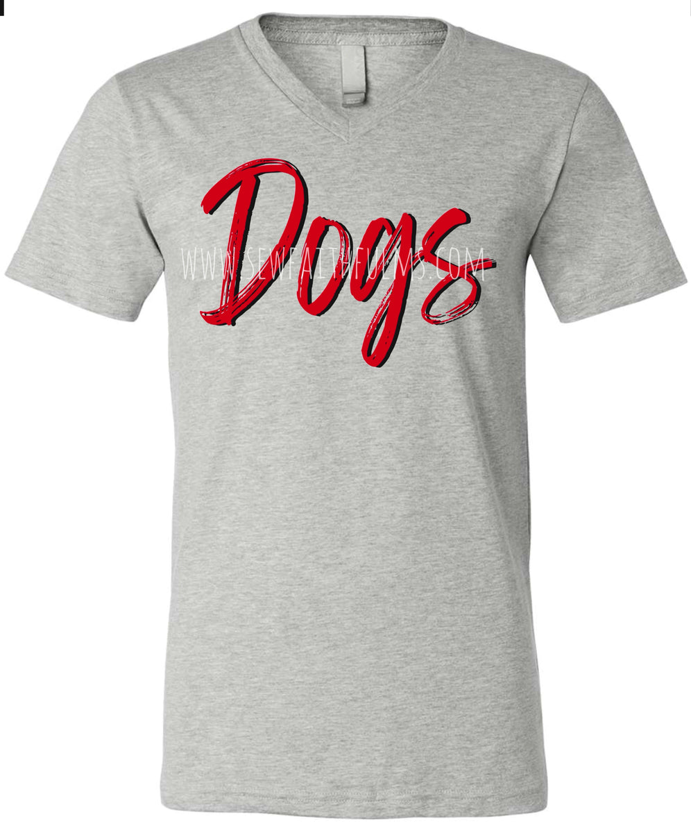 Bulldogs - Distressed Bred/Black – sewfaithfulMS
